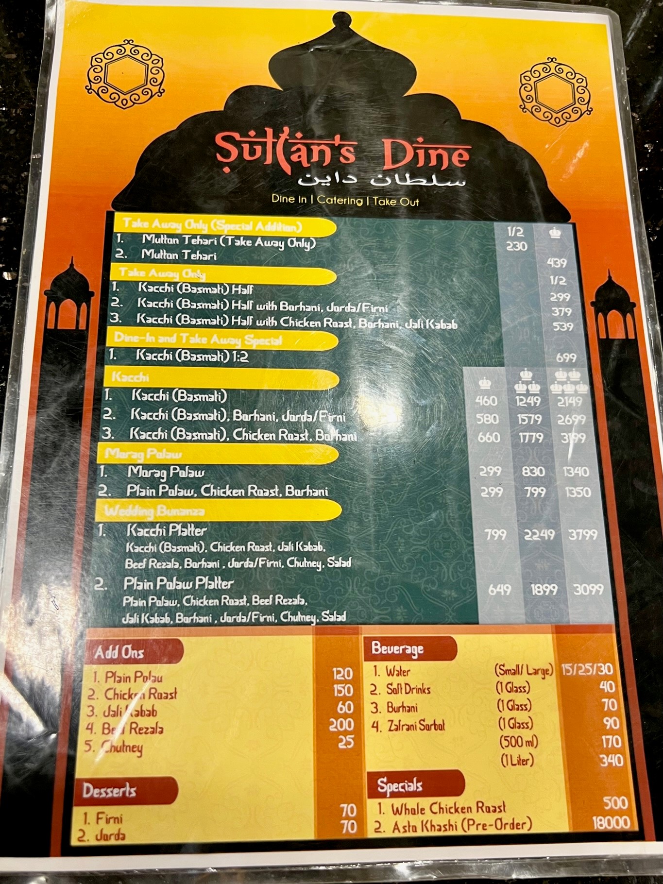 Kacchi Biryani at Sultan’s Dine Restaurant in Dhanmondi – Bangladesh ...